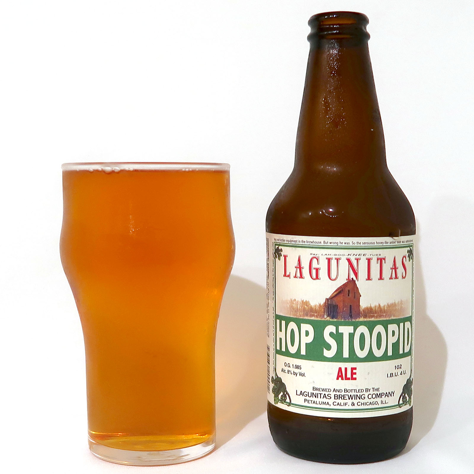アメリカ Lagunitas Brewing Hop Stoopid | 生ビールブログ
