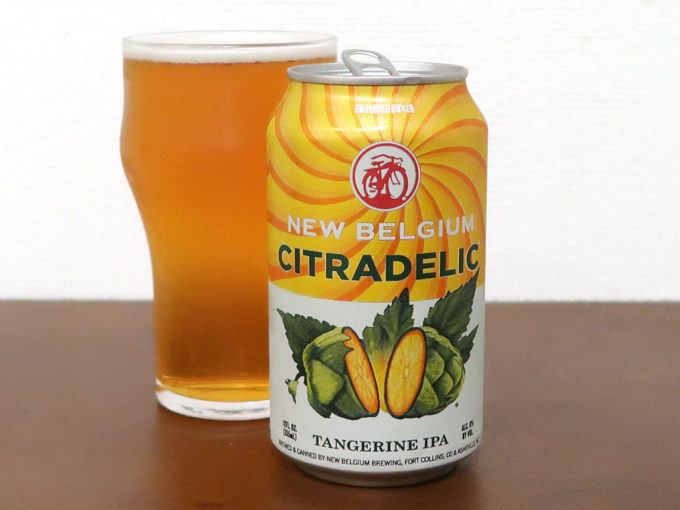 New Belgium Brewing Citradelic Tangerine IPA | 生ビールブログ