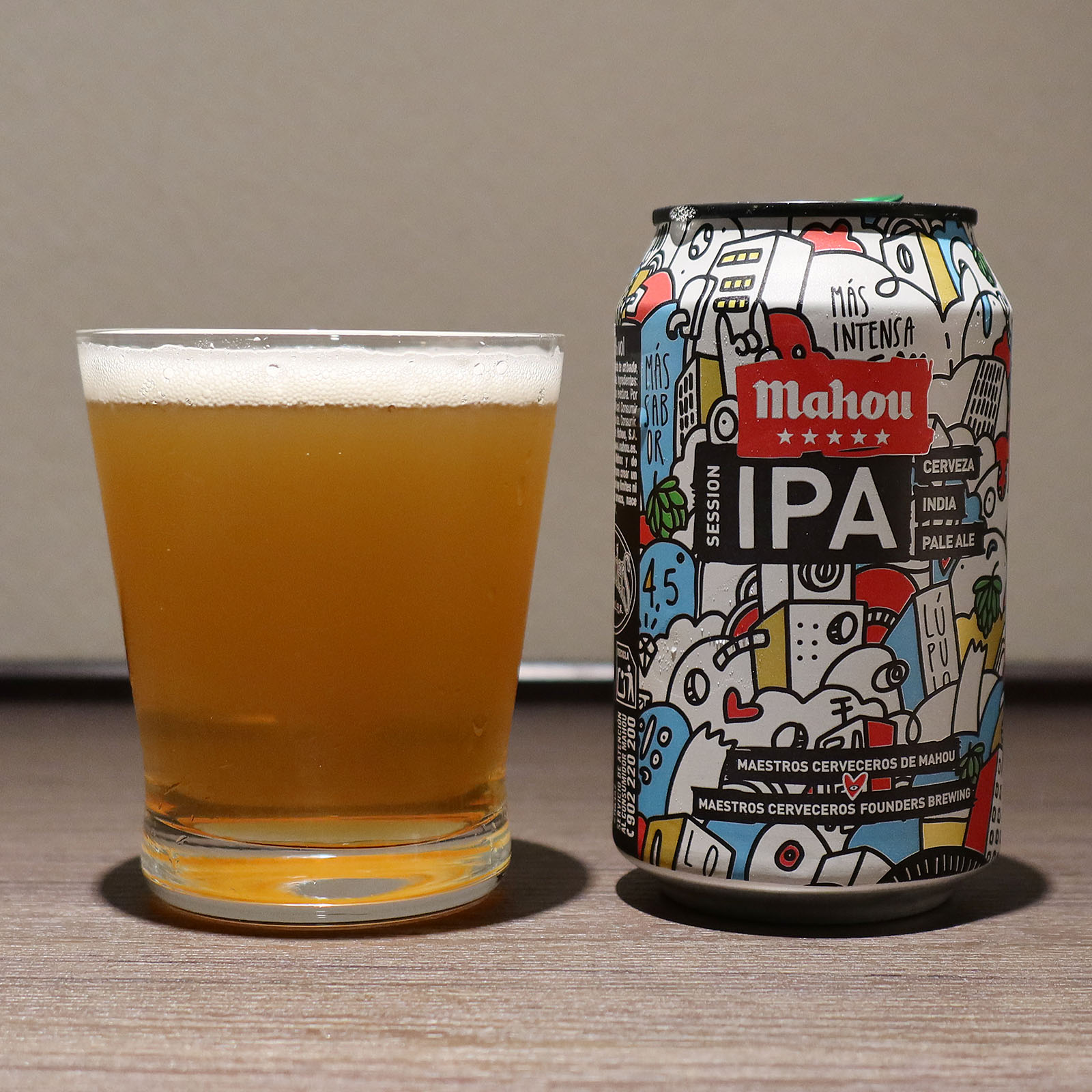 スペイン mahou SESSION IPA | 生ビールブログ